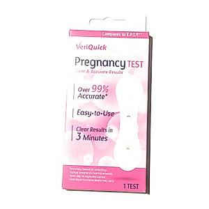 VeriQuick Pregnancy Test, Clear & Accurate Results in 3 Minutes