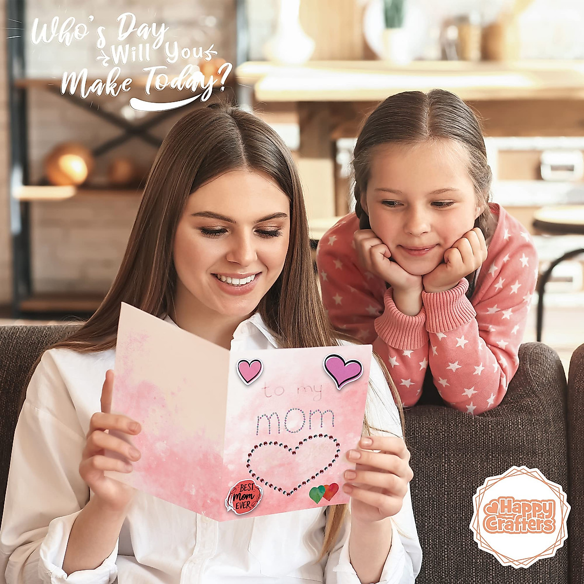 Card Making Kits For Adults And Kids- 24 Blank Greeting Cards And Envelopes With Supplies And Stamp Set- Giftable DIY Greeting Card Set- Happy Birthday Holiday Baby Shower Congratulations Thank You