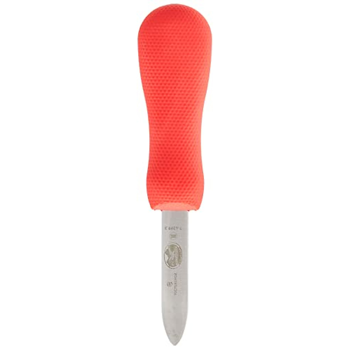 Victorinox Oyster Knife 2-3/4-Inch Hooked Tip New Haven Style Blade, Red SuperGrip Handle