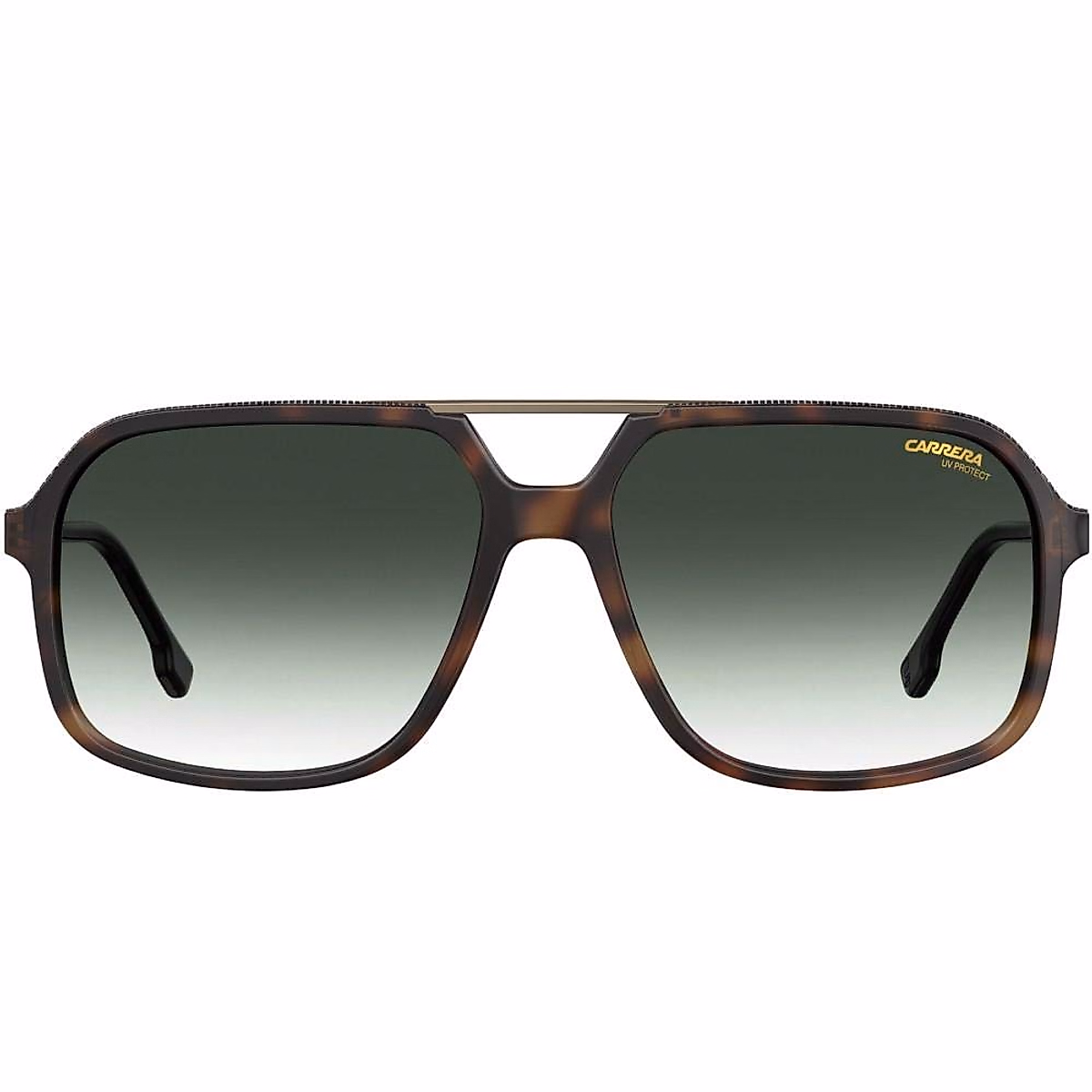 Carrera unisex adult Carrera 229/S Sunglasses, Brown/Green Shaded, 59mm 16mm US