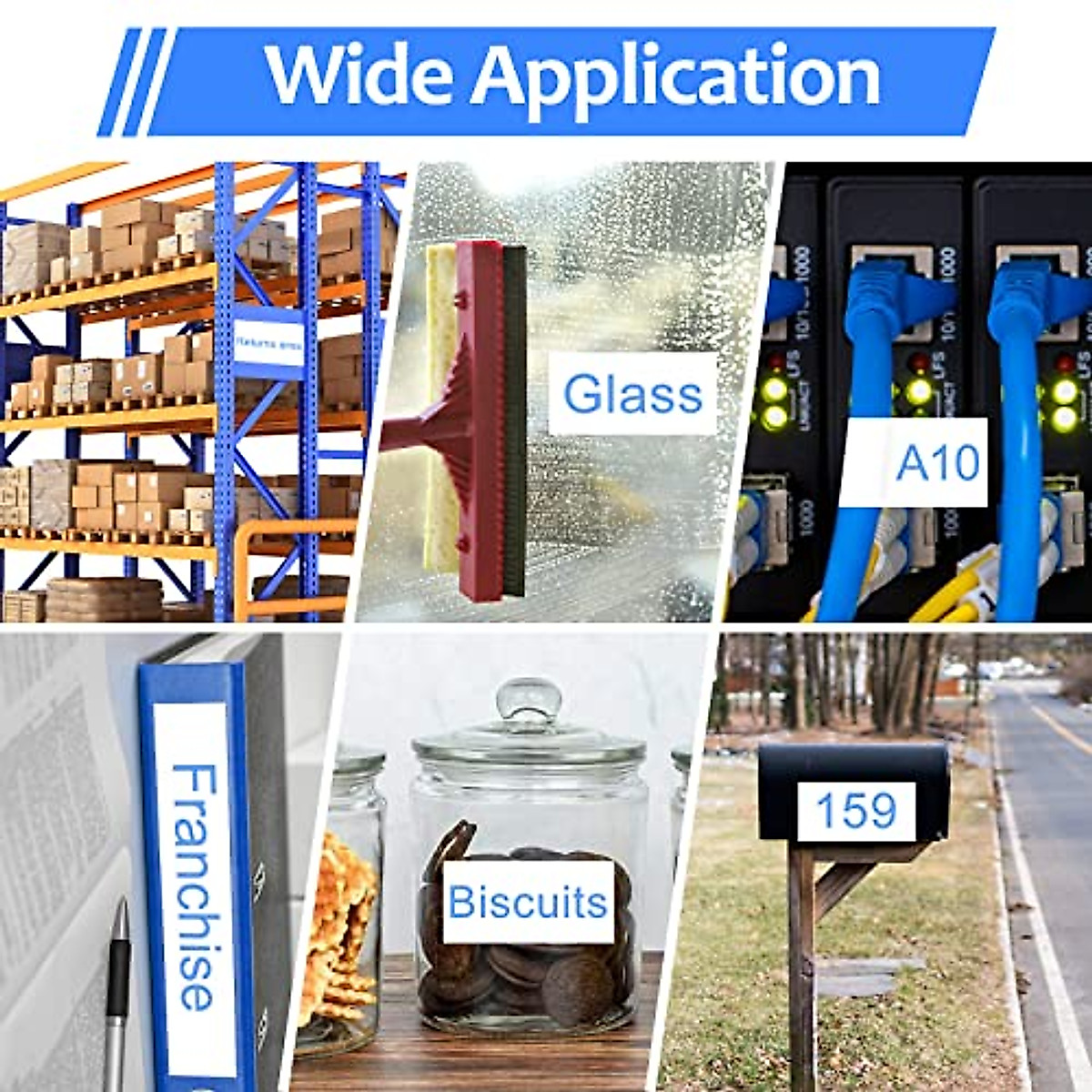 USUPERINK 1PK Compatible for Brother P-Touch Label Maker Tape TZe-243 TZ-243 TZe243 TZ243 Blue on White 18mm 3/4 inch 0.7'' x 26.2ft Laminated TZe TZ Label Tape for PT-D600 D400 D450 H300