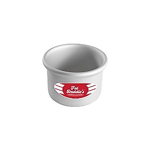 Fat Daddio's Anodized Aluminum Round Cake Pan, 4 x 3 Inch