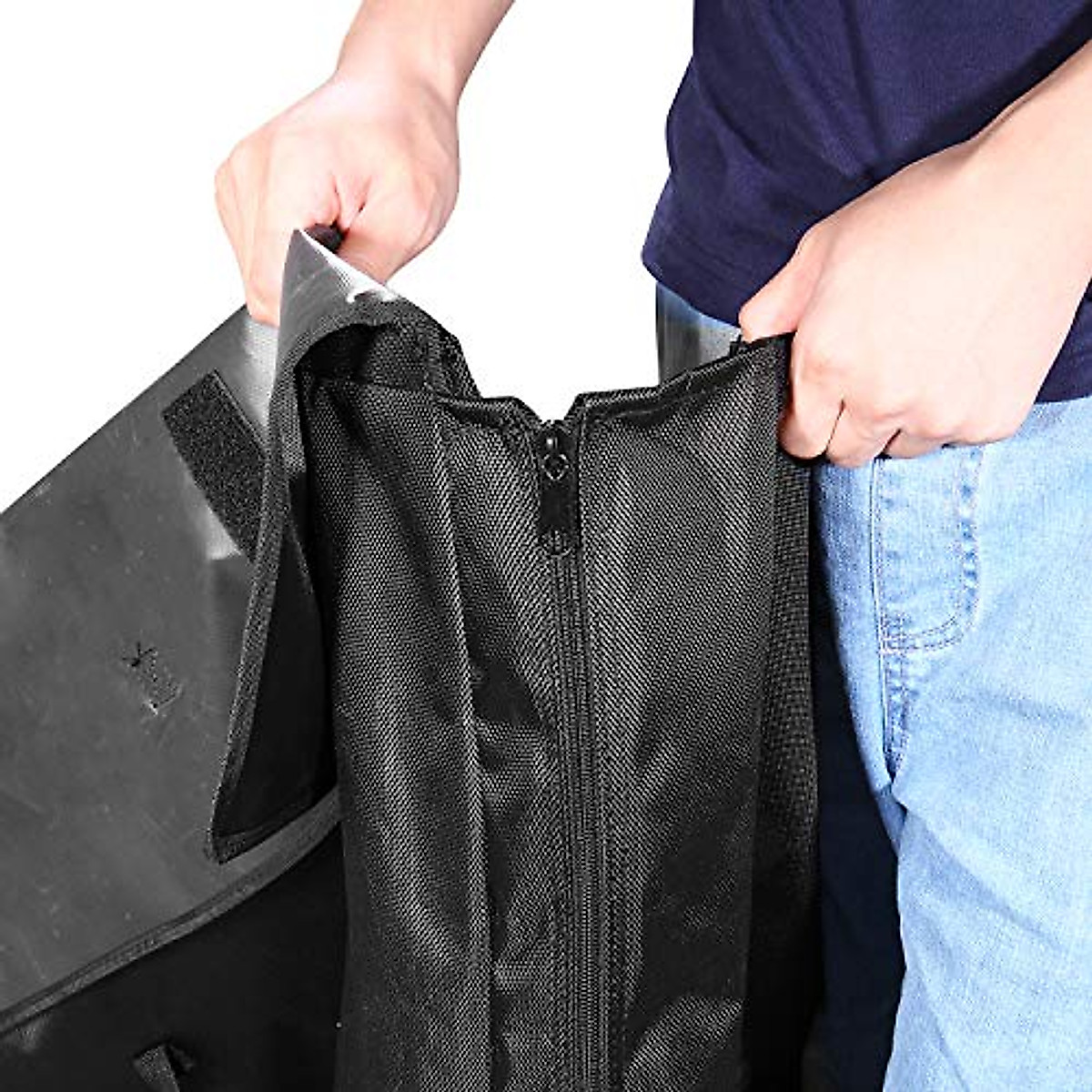 1st Place Products Premium Oversized Transport Case 38 x 50 Inches - Soft Sided - Water Resistant - Great for LCD Screens, Monitors, TVs, Picture Frames, Art Portfolio - Shoulder Strap & Carry Handles