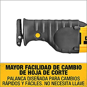 DEWALT 20V MAX Reciprocating Saw, 3,000 Strokes Per Minute, Variable Speed Trigger, Bare Tool Only (DCS380B)