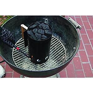 Charcoal Companion Black Chimney Charcoal Starter