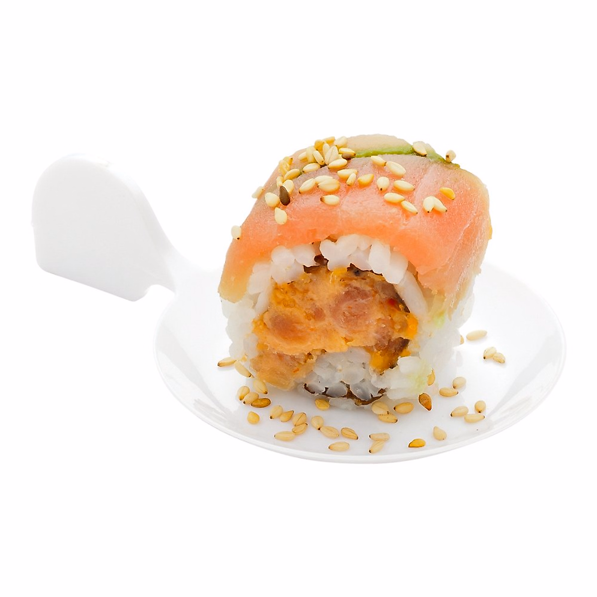 Restaurantware 3.7 x 2.5 Inch Dessert Plates 100 Small Cocktail Plates - Unique Fish-Shaped White Plastic Disposable Appetizer Plates Holds Entrees For Weddings Or Birthday Parties