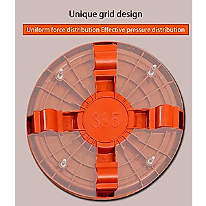 RUDINO,Plant Caddy,Plant Stand With Wheels,Plant Roller Base,Plant Caddy With Wheels Heavy Duty,Rolling Plant Stand,Round Plant Roller Base For Vertical Planting Troughs,Patio Umbrella Base,Plant Pots