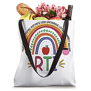 r83g RTI Response To Intervention Teacher Back To School Tote Bag