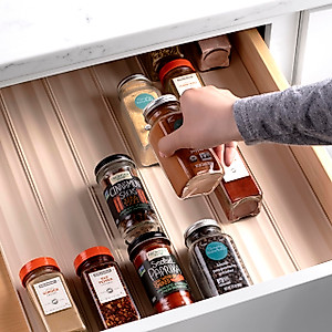 YouCopia SpiceLiner Spice Drawer Liner, 10ft Roll, Sandstone