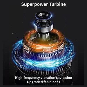 Mini Washing Machine Portable Washer College Rooms Travel Home Apartment Laundry Small Turbine Washer with USB Business Trip Sink RV Trailer Truck Dormitory Dorm Bucket(watts, 80)