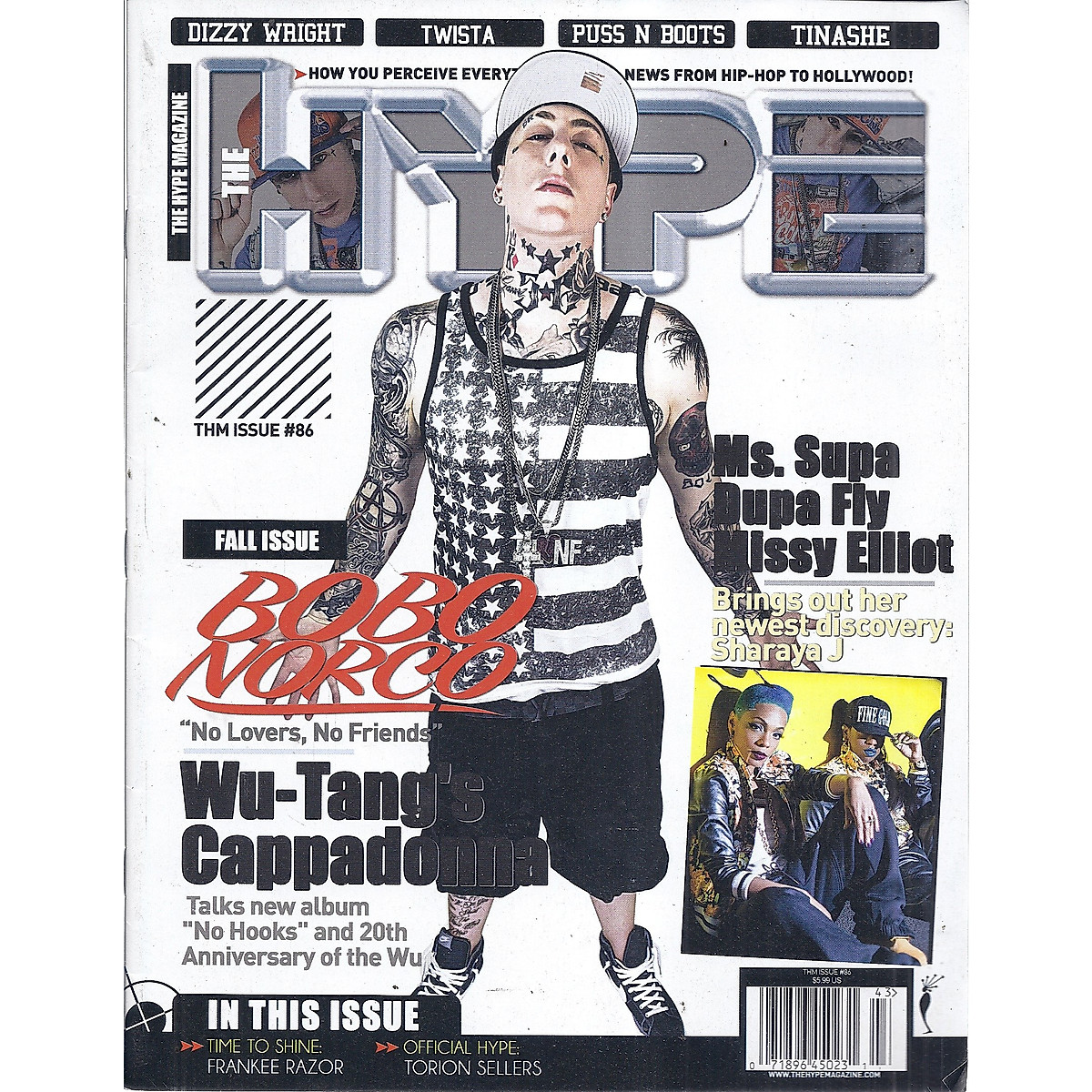 The Hype Magazine (Issue #86 - Fall Issue - Bobo Norco, Missy Elliot, Sharaja J)