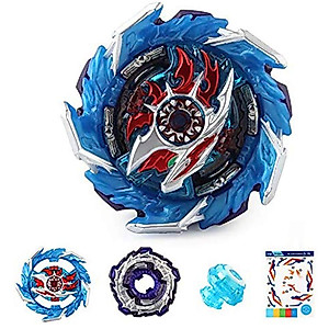 Bey Battle Evolution Blades Turbo Superking B-160 Booster King Helios.Zn 1B Starter Set String Launcher Grip Kits Batting Top Games & Accessories Bey Burst Gaming Tops Spinning Toy Gift for Boys Girls