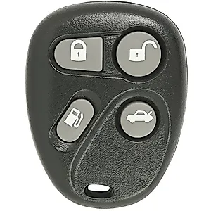 Keyless2Go Replacement for Keyless Entry Car Key Fob Vehicles That Use 4 Button KOBLEAR1XT 25695966 Remote