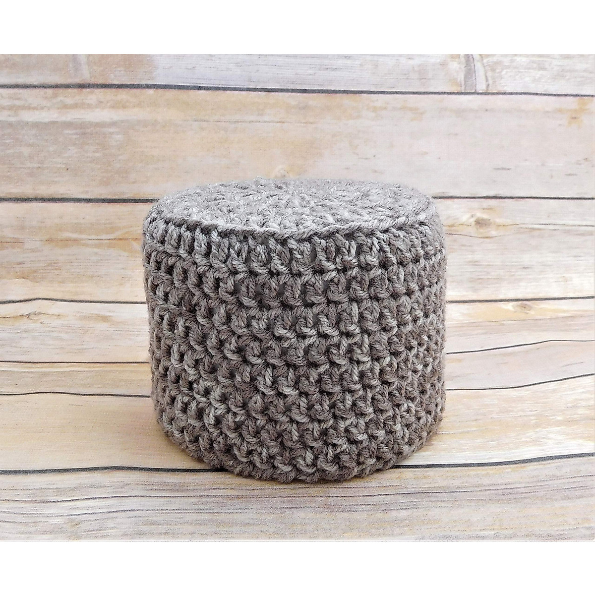 Crochet Toilet Paper Cover, Mega Roll Size - Toilet Paper Cozy - Walnut Stonewashed