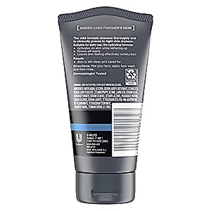 Dove Men+ Face Wash Hydrate Plus Skin Care, 5 Oz, 3 Count