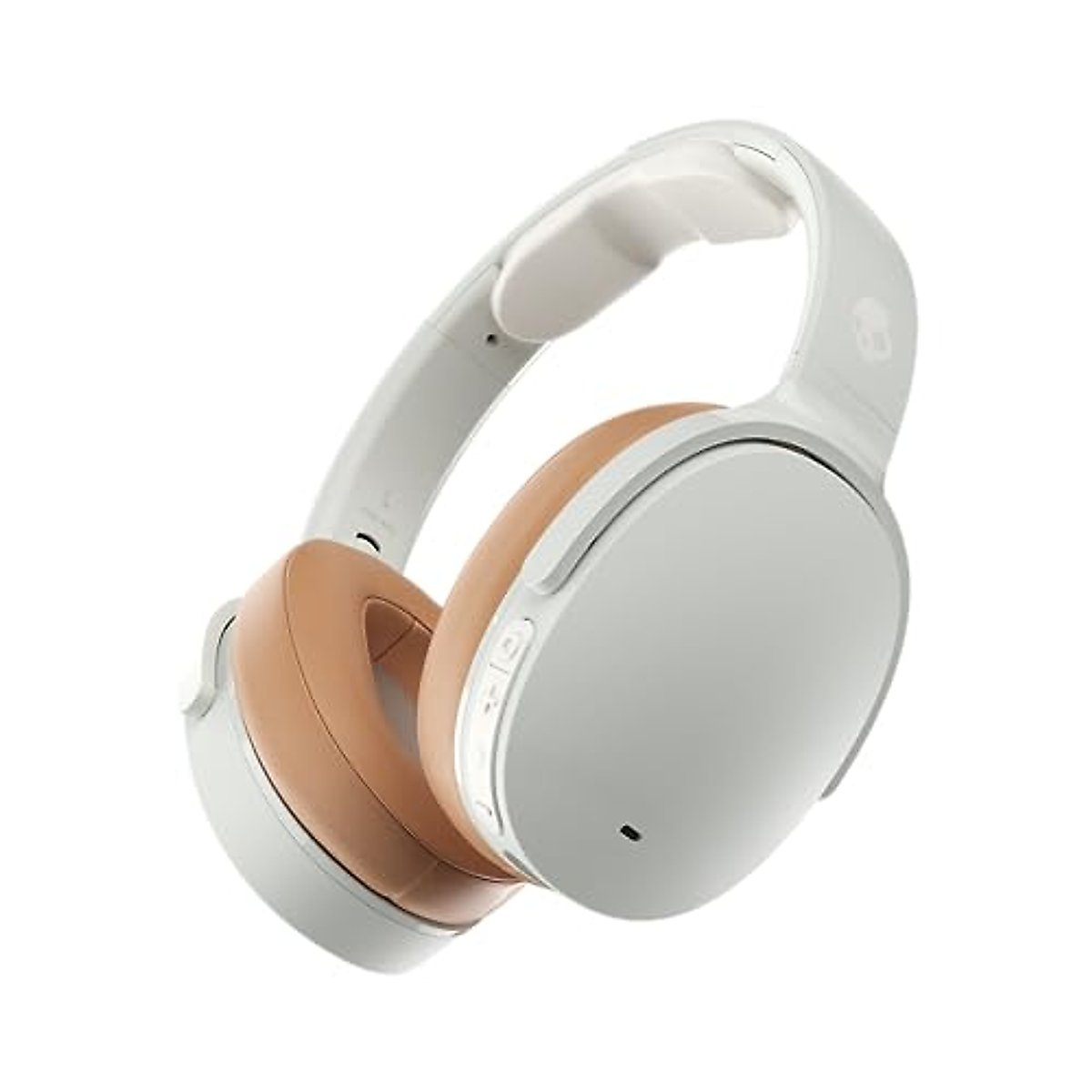 Skullcandy Hesh ANC Over-Ear Noise Cancelling Wireless Headphones, 22 Hr Battery, Microphone, Works with iPhone Android and Bluetooth Devices - Mod White