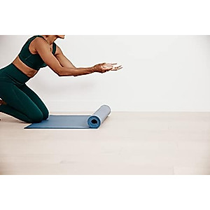 Manduka PRO Yoga Mat – Premium 6mm Thick Mat, Eco Friendly, Oeko-Tex Certified, Free of ALL Chemicals, High Performance Grip, Ultra Dense Cushioning for Support & Stability in Yoga, Pilates, Gym and Any General Fitness - 71 inches, Maldive