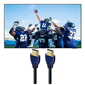 Samsung QN55S95CAFXZA 55" Ultra Slim 4K Quantum HDR OLED Smart TV with a Blueberry 2.25M 18G 4K-8K HDMI Digital Cable (2023)
