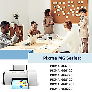 JoyPrinting CLI-226GY Compatible Canon CLI 226 Gray PGI-225 CLI226 Ink Cartridges for PIXMA MX882 MX892 MG5320 MG6220 MG5220 MG6120 MG8220 MX712 IP4820 IP4920 IX6520