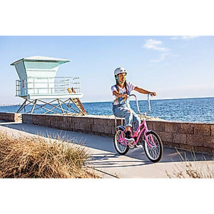 Schwinn Fair Lady Cruiser Bike, 20-Inch Wheels, Pink