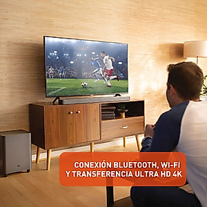 JBL JBL2GBAR51IMBLKAM Bar 5.1 Soundbar with Built-in Virtual Surround, 4K and 10" Wireless Subwoofer (Renewed)