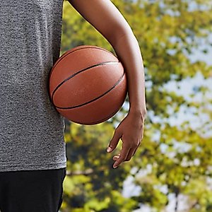 Amazon Basics PU Composite Basketball, Official, 29.5", Brown