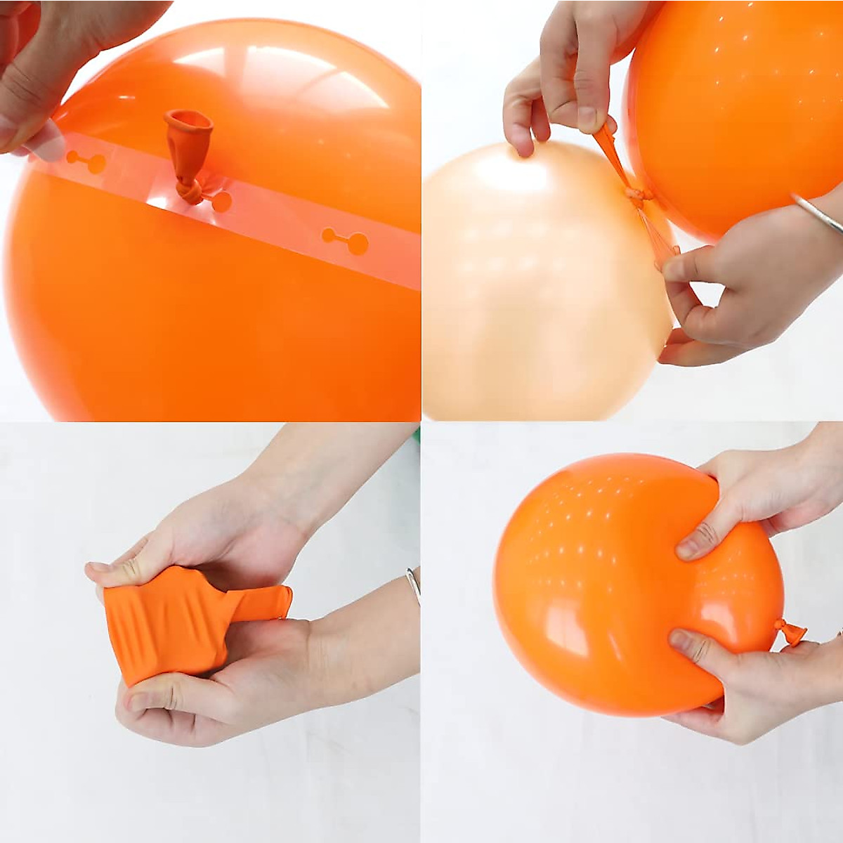 Little Cutie Orange Balloon Garland Arch Kit Macaron Orange And White Baby Shower Tangerine Theme Birthday Party Decor