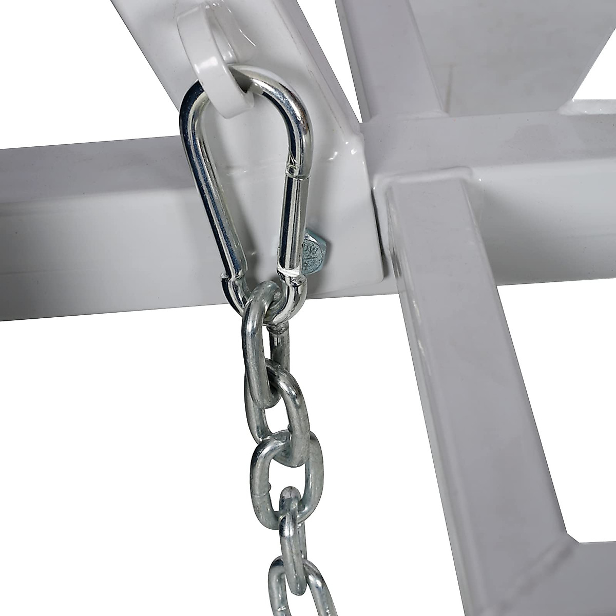 CuisinSmart Log Dolly and Holder with 16.5 Inch Penumatic Tire Log Skidder for Wood Transport 1100LBS Capacity White