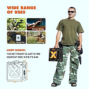 PCP Air Compressor 4500Psi/30Mpa High Pressure Air Compressor for Paintball/Scuba Tank, Oil-Free & No-noise & Auto-Shut off Air Compressors for Air Rifle/PCP Air-Gun, Powered by 12V DC or 110V-220V AC