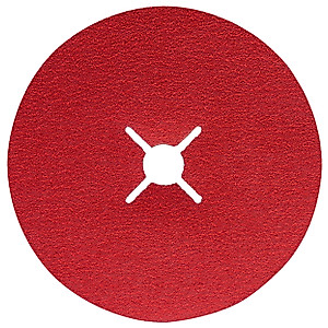 Bosch Professional Fibre sanding disc R780 Best for Metal and Inox (Metal and stainless steel, Ø 180 mm, grit size 120, accessories for angle grinder)