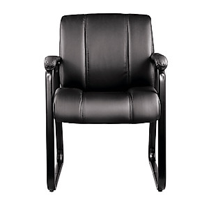 Brenton Studio® Bellanca Guest Chair, Black