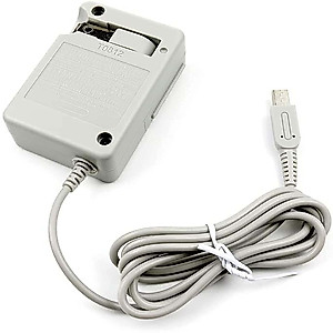 3DS Charger Bundle, 1 Pack Charger and 1 Pack Charging Cable for Nintendo New 3DS XL New 3DS 3DS XL 3DS New 2DS XL New 2DS 2DS XL 2DS DSi DSi XL