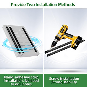 ALANSON 2 Pack Pull Out Cabinet Organizer 21 inch Deep,Expandable Pull out Drawers for Cabinets Adhesive with Film, No Drill Slide Out Drawers for Kitchen Cabinets