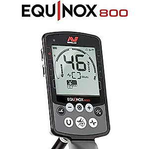 Minelab Equinox 800 Metal Detector w/Pro Find 35, Carry Bag, Finds Pouch