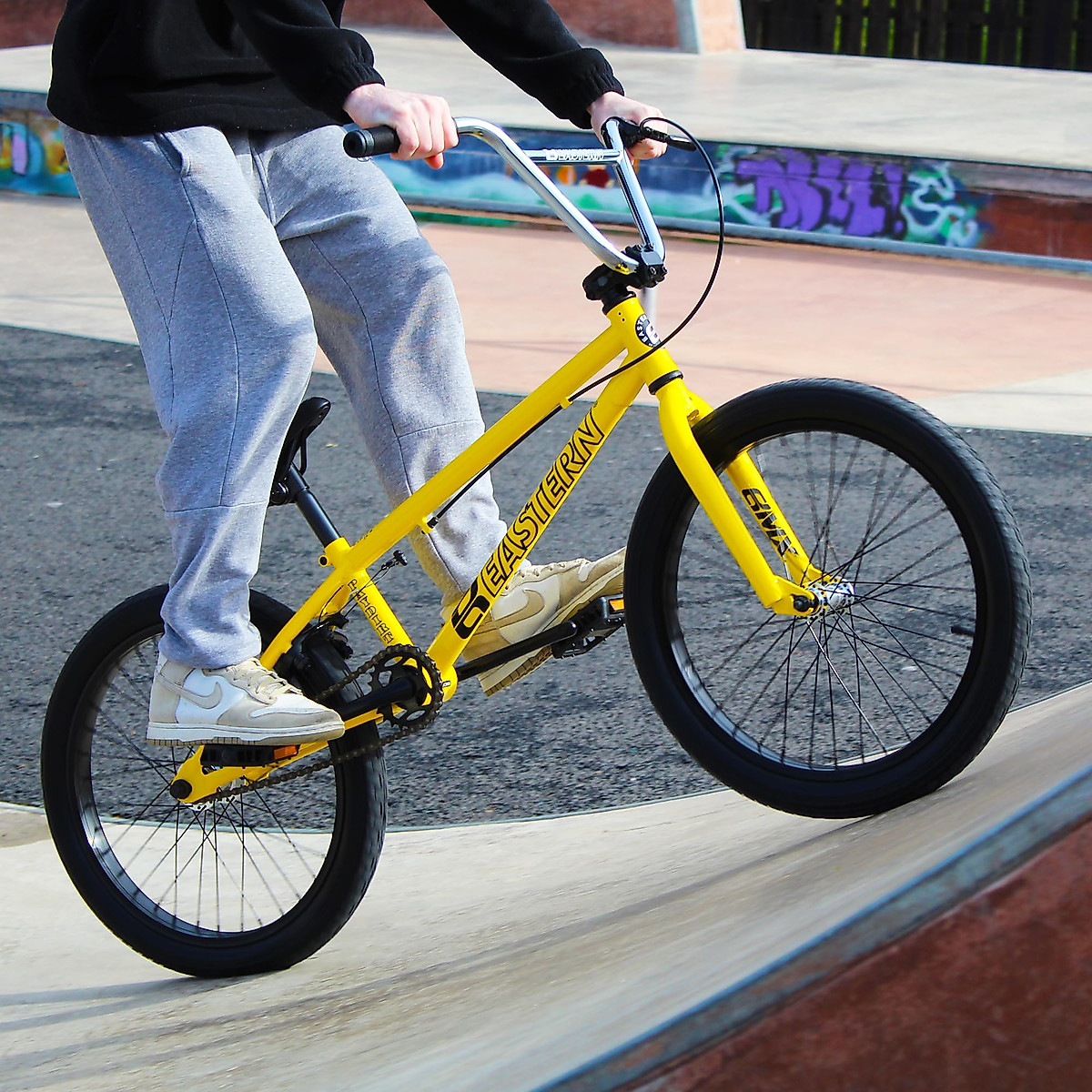 Eastern Bikes Eastern BMX Bikes - Paydirt Model 20 Inch Bike. Lightweight Freestyle Bike Designed by Professional BMX Riders at (Yellow)