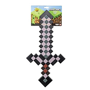 Disguise Minecraft Netherite Sword, Official Minecraft Costume Accessory for Kids, One Size