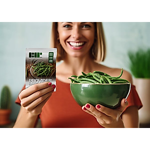 50 Green Bean Seeds for Planting - Provider - Bush Bean - Heirloom Non-GMO Vegetable Seeds for Planting