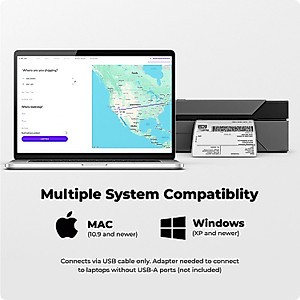 Rollo Shipping Label Printer - Commercial Grade Direct Thermal High Speed Shipping Printer – Compatible with ShipStation, Etsy, Ebay, Amazon - Barcode Printer - 4x6 Printer