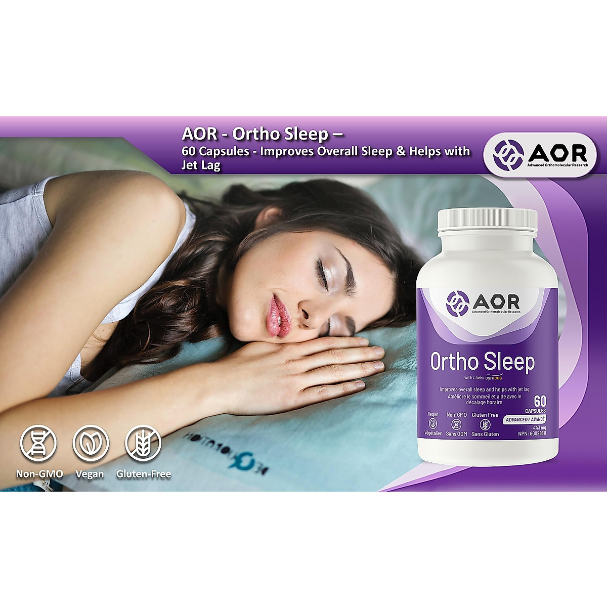 AOR Ortho Sleep, 60 CT