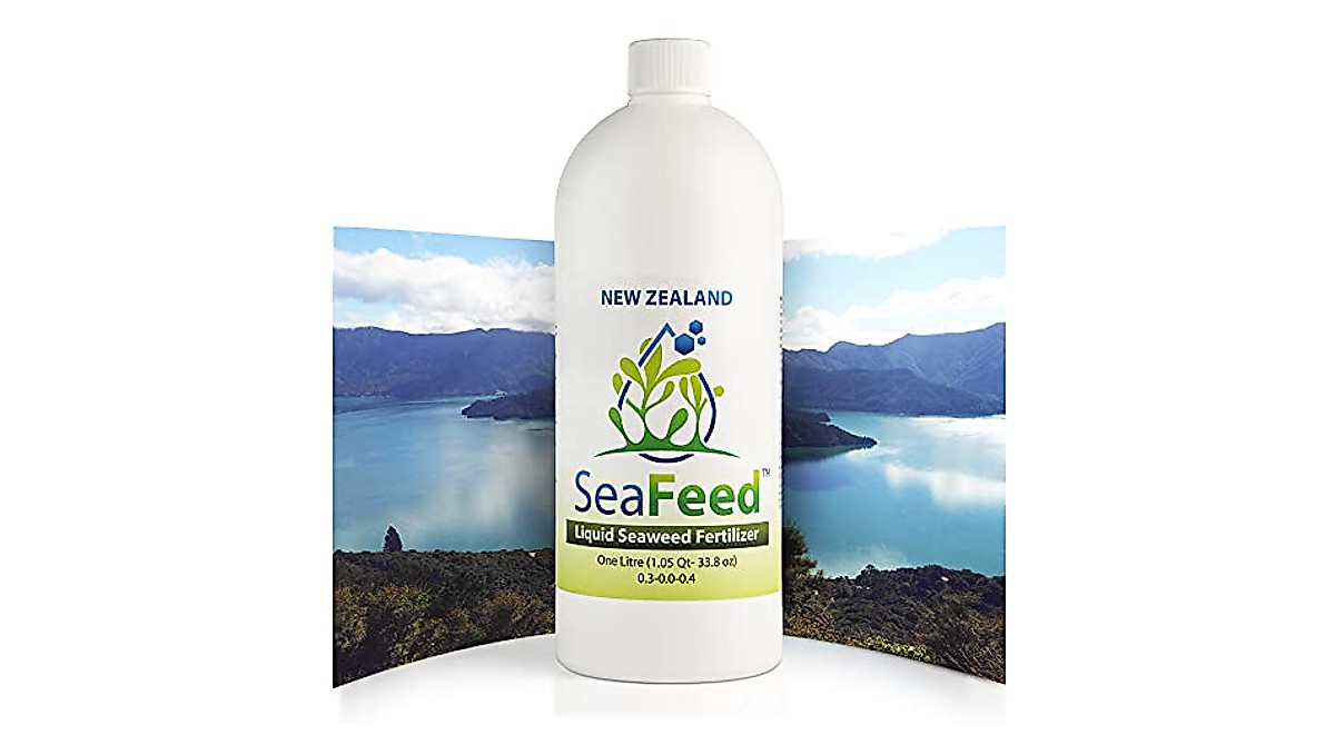 SeaFeed New Zealand Liquid Seaweed Fertilizer for Lush Plants & Lawns