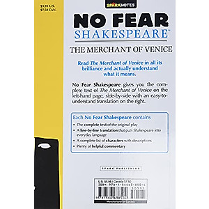 The Merchant of Venice (SparkNotes No Fear Shakespeare) (Volume 10)