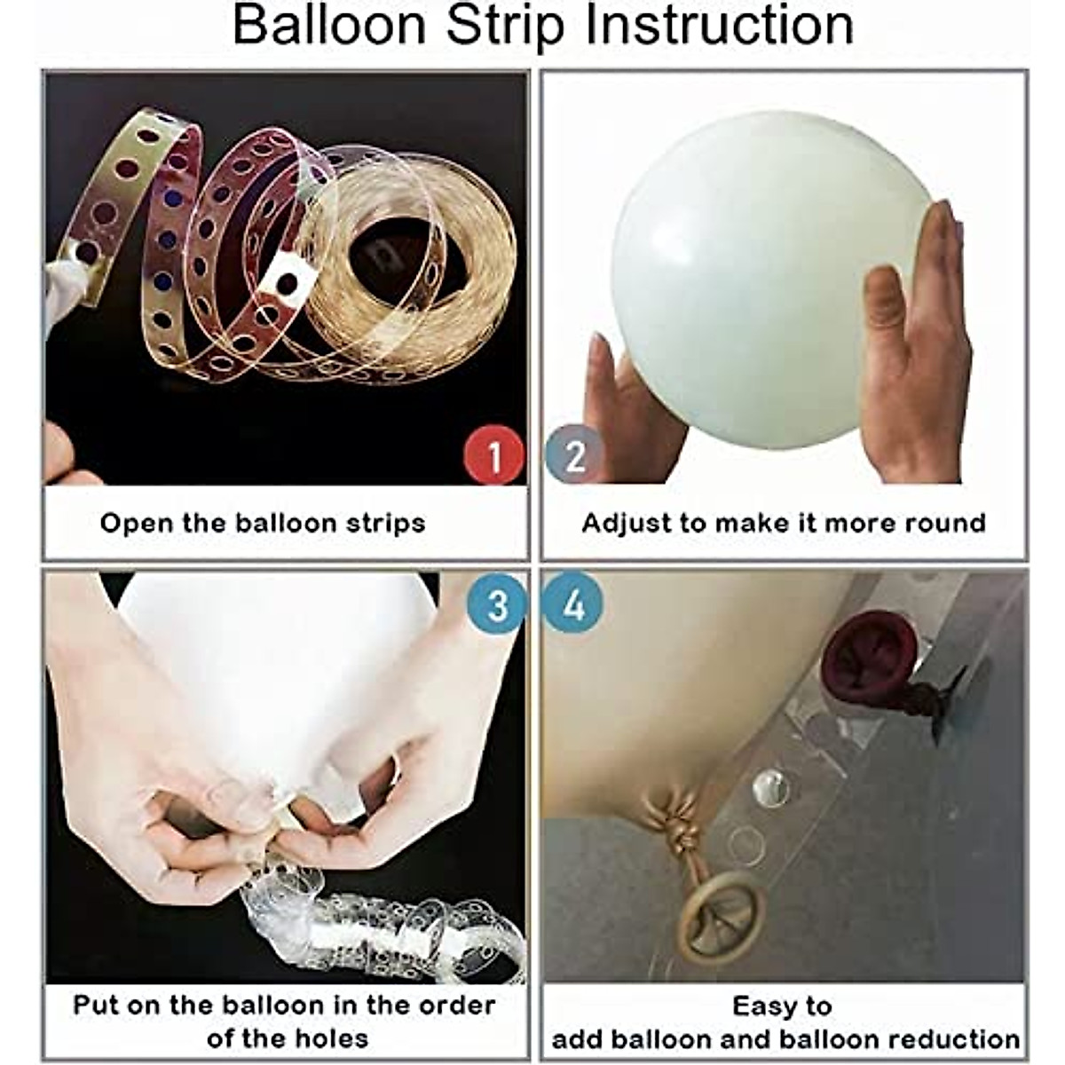 Komiikka 116pcs Black Gold Silver Chrome Balloon Garland Arch Kit for Gatsby Roaring 20s Birthday, New Year, Bachelorette, Graduation, Retirement Party Decorations