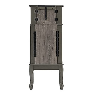 Powell Company Grey Wash Jewelry Powell Viola Armoire