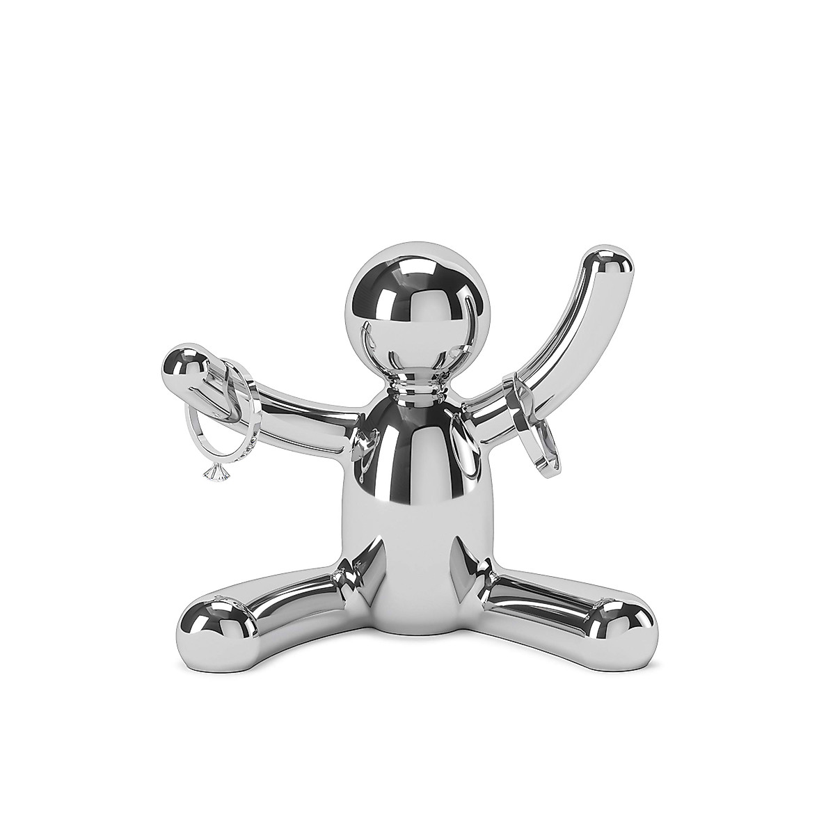 Umbra Buddy Ring Holders Set of Three Chrome