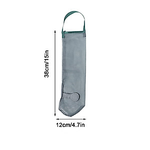 ACQTULOU Reusable Hanging Storage Mesh Bags Durable & Strong Fruit and Vegetable Mesh Bags/Pulling resistance Storage Tote Bags for Garlics, Potatoes, Onions (Reusable Bags-1)