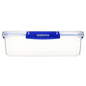 Systema Clip It Plus 2.2L Blue Sistema Storage Container