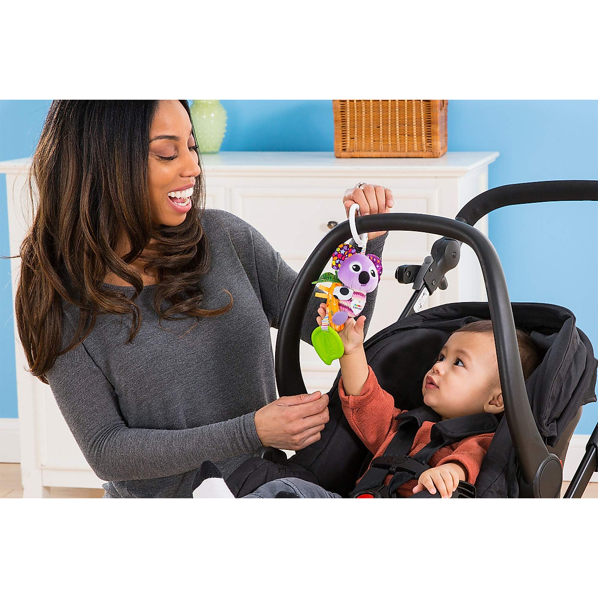 Lamaze Walla Koala, Clip On Toy, Multi
