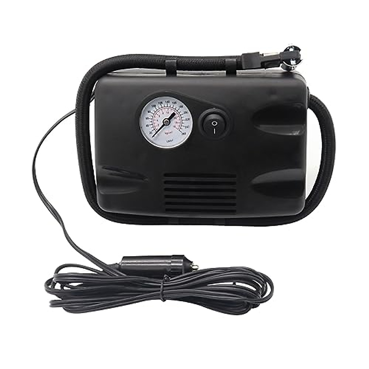Vaguelly car tire inflator air inflator for Tires 12V Tire Inflator Electric Air Compressor High Pressure Tire Inflator Tire Inflator for Car tire Pressure Gauge Multifunction