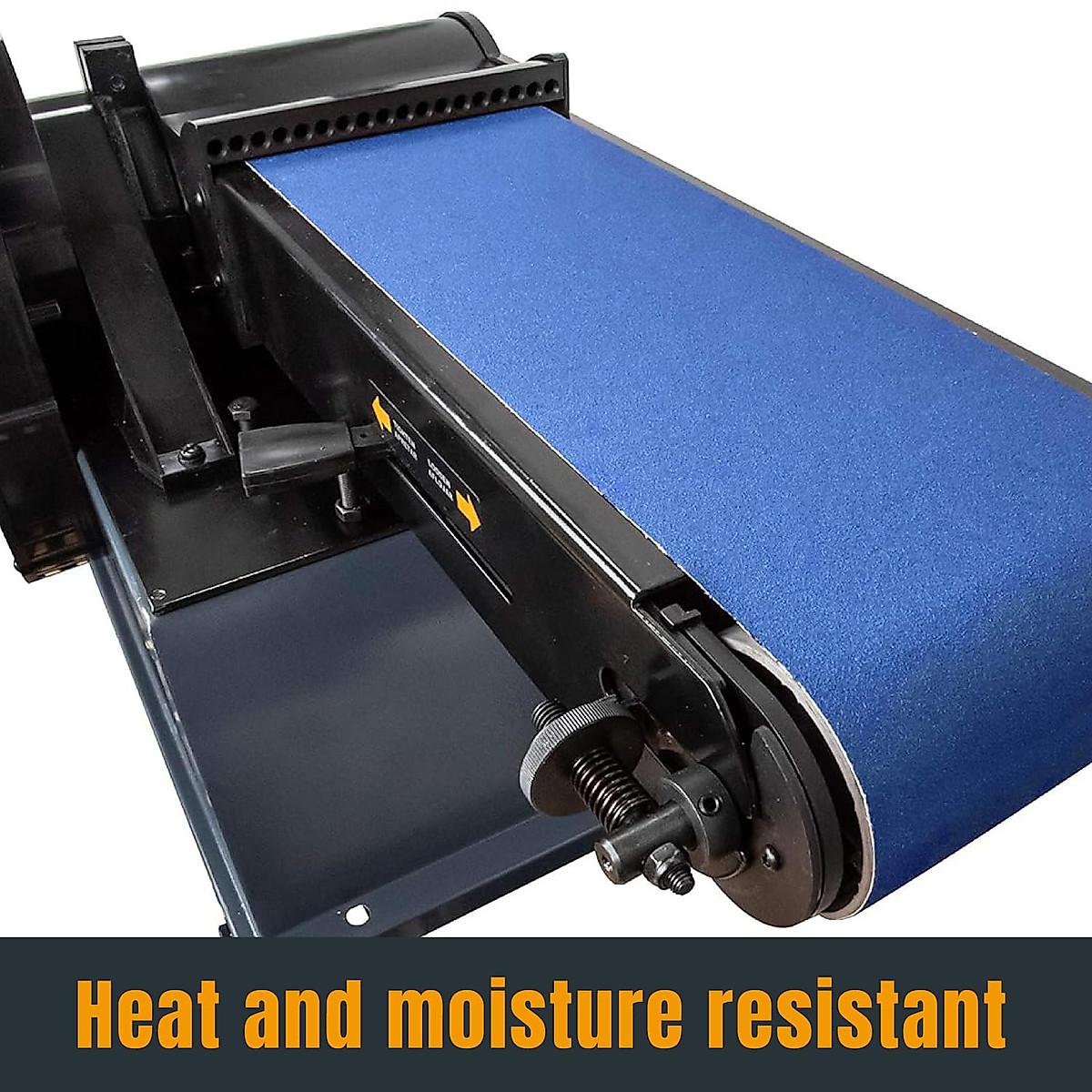 POWERTEC 6 x 48 Inch Zirconia Sanding Belts, 36 Grit Belt Sander Sanding Belt for Bench Sander, Belt and Disc sander, Woodworking, Metal Grinding, 3PK (4648036Z-3)