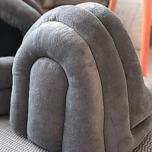 Tempcore Cat Bed for Indoor Cats, Machine Washable Cat Beds, Cat Beds for Indoor Cats or Small Dogs, Puppy, Kitty, Kitten, Rabbit, Anti-Slip & Water-Resistant Bottom